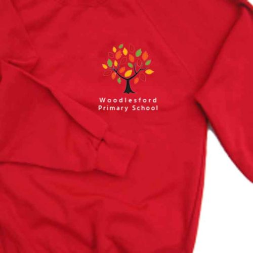 Woodlesford Red Fleece Jacket - Graham Briggs School Outfitters