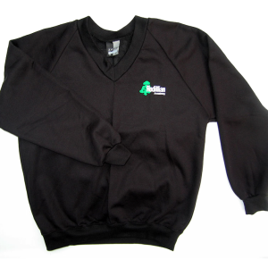 Rodillian Black V Neck Sweatshirt - Graham Briggs School Outfitters